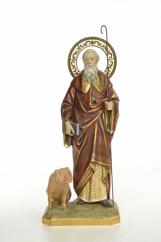 St Antoine Abbé 60 cm pate à bois fin. extra | vente en ligne sur HOLYART