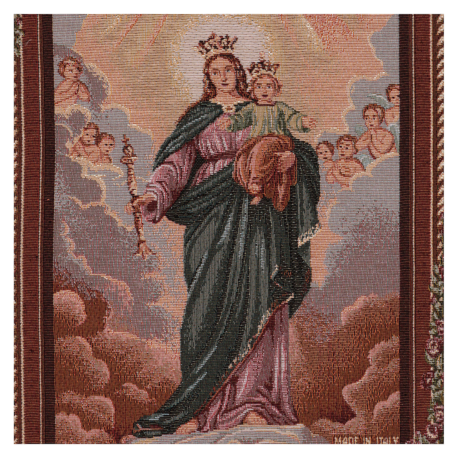 Mary Help of Christians wall tapestry with loops 21x15 | online sales ...