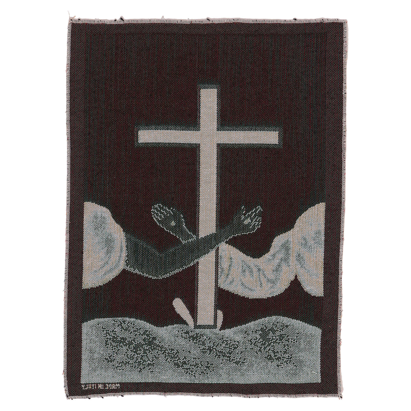 Franciscan symbols tapestry 40x30 cm | online sales on HOLYART.co.uk