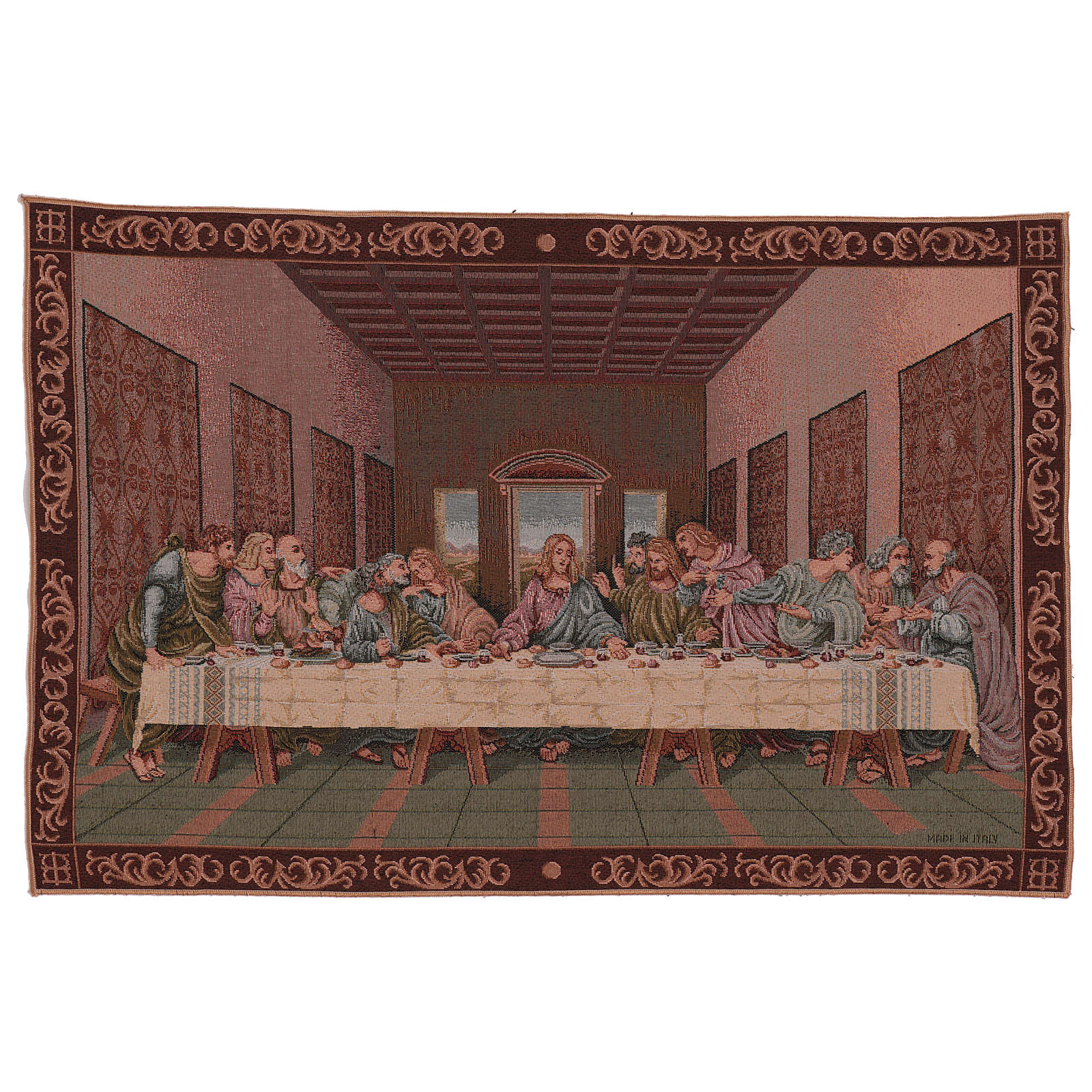 Last supper wall tapestry with loops 16x25 | online sales on HOLYART.com