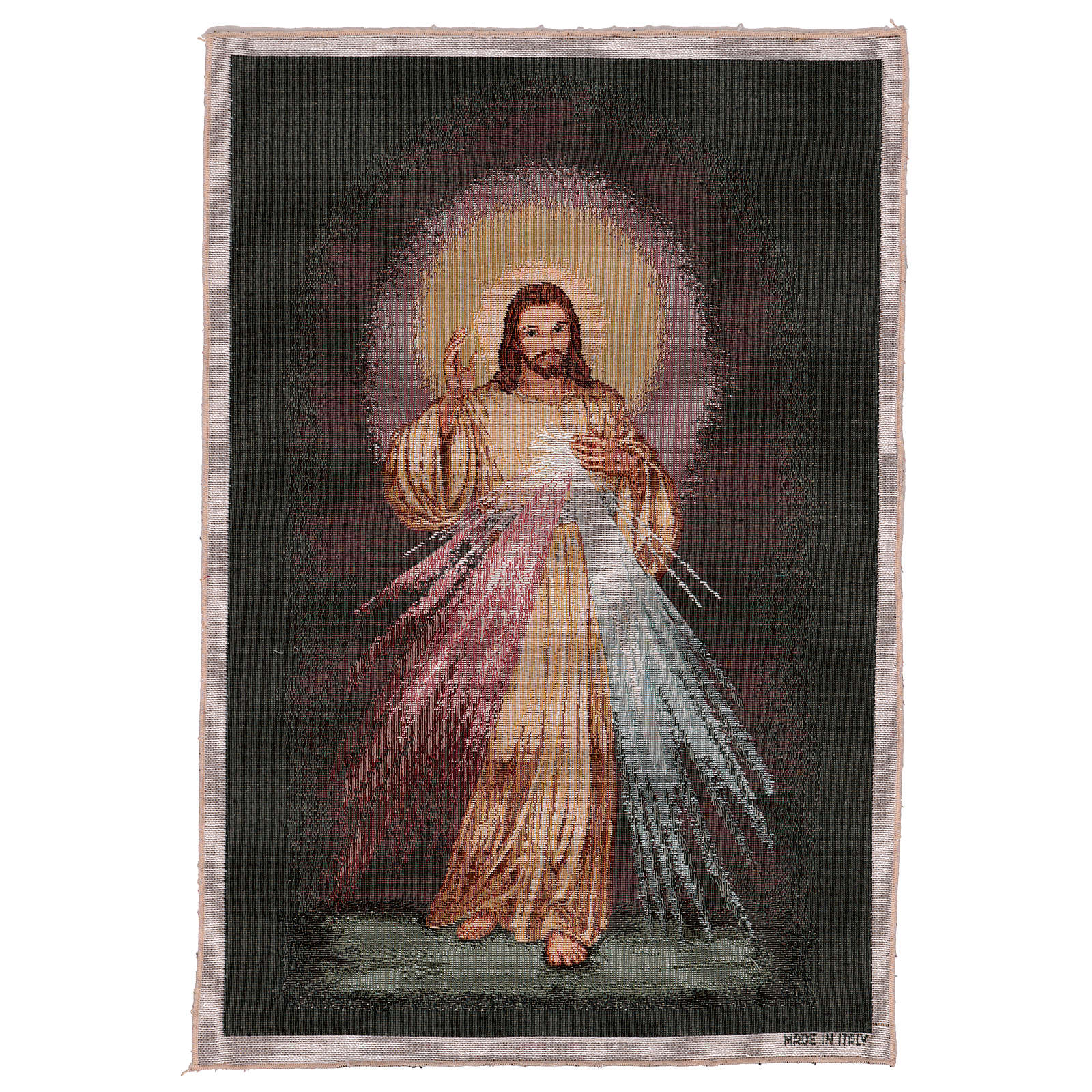 Divine Mercy tapestry with light colour background | online sales on ...