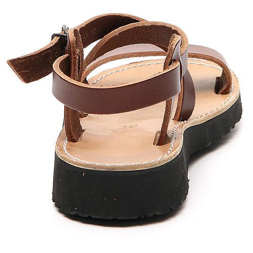 Franciscan Sandals in leather, model Nazareth | online sales on HOLYART.com