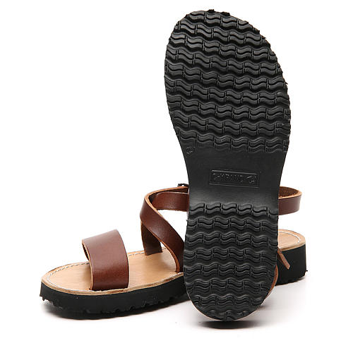 Franciscan Sandals in leather, model Nazareth | online sales on HOLYART.com
