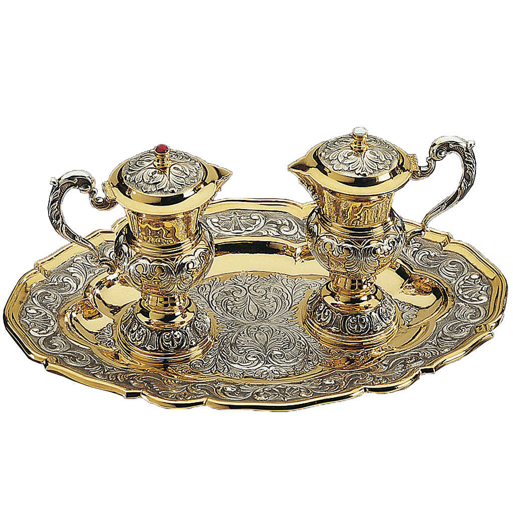 Molina cruet set for mass in two-tone finish | online sales on HOLYART.com