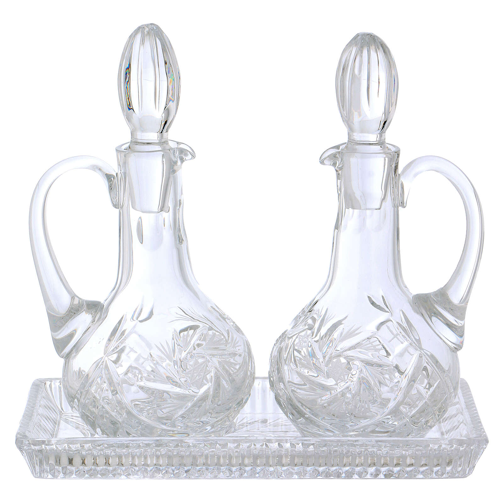 Conjunto galhetas cristal missa 160 ml | venda online na HOLYART