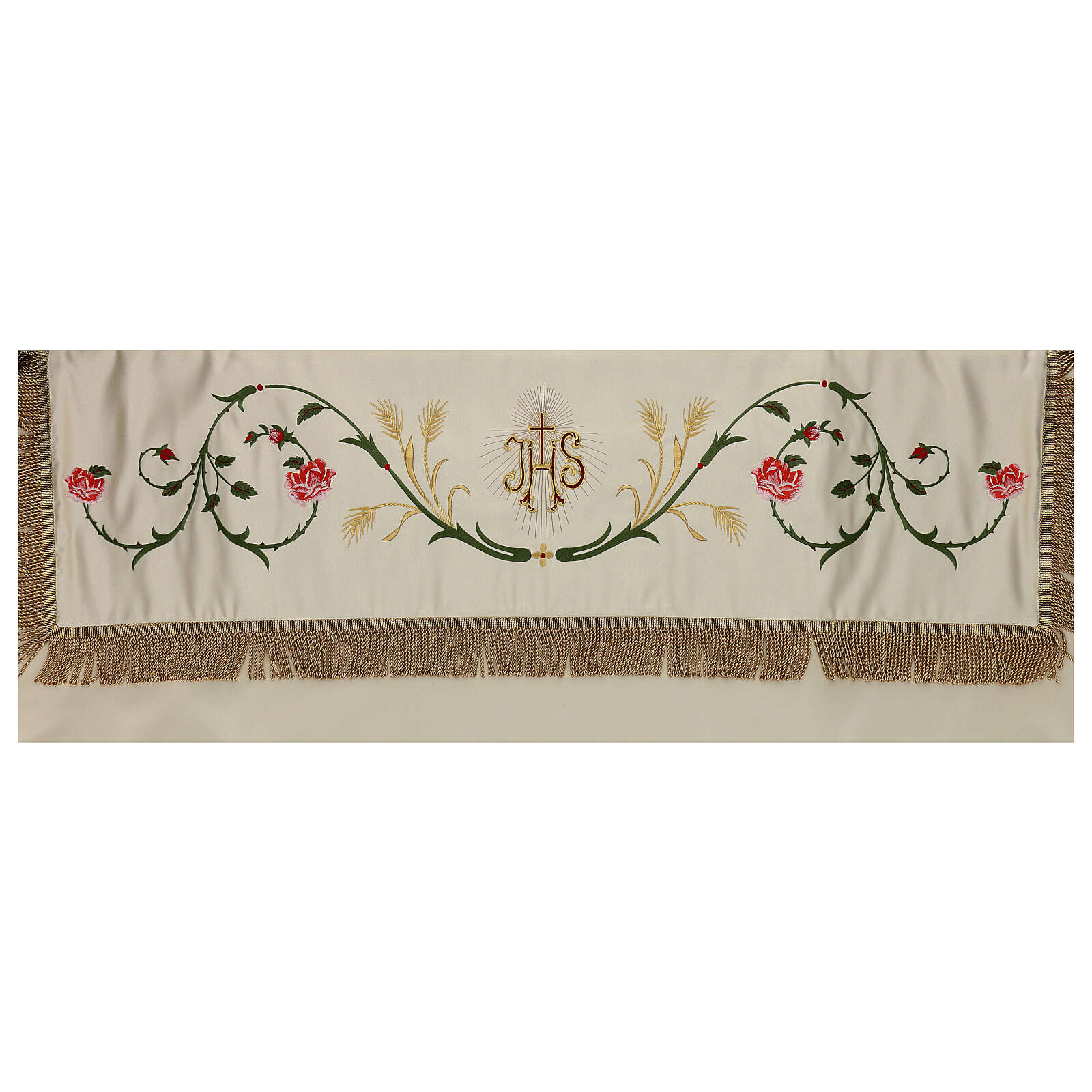 Processional canopy 130x160 with IHS, flowers and ears of | online ...