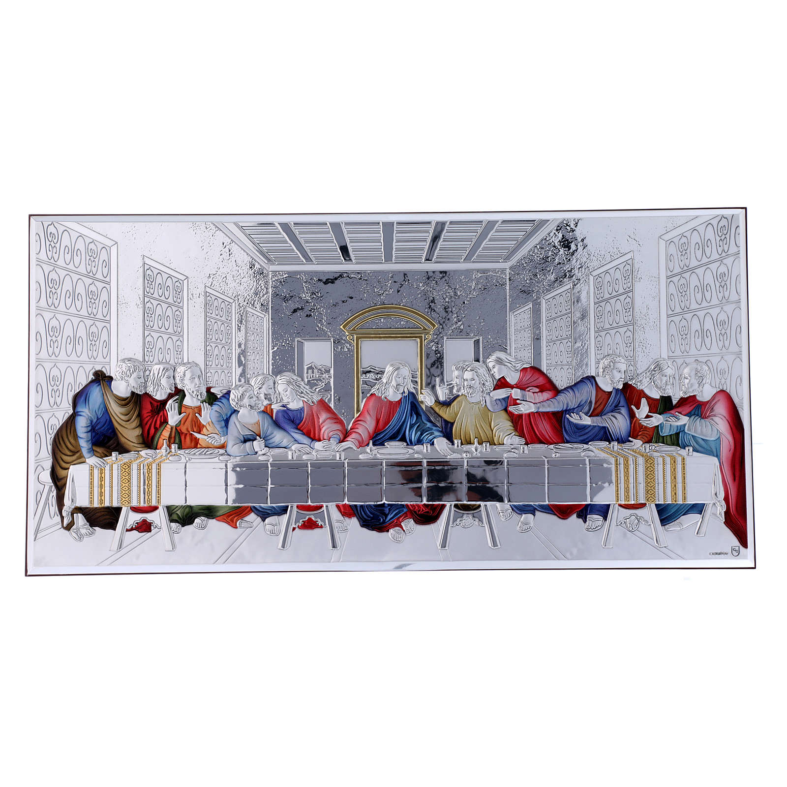The Last Dinner painting in laminboard with refined wooden | online ...