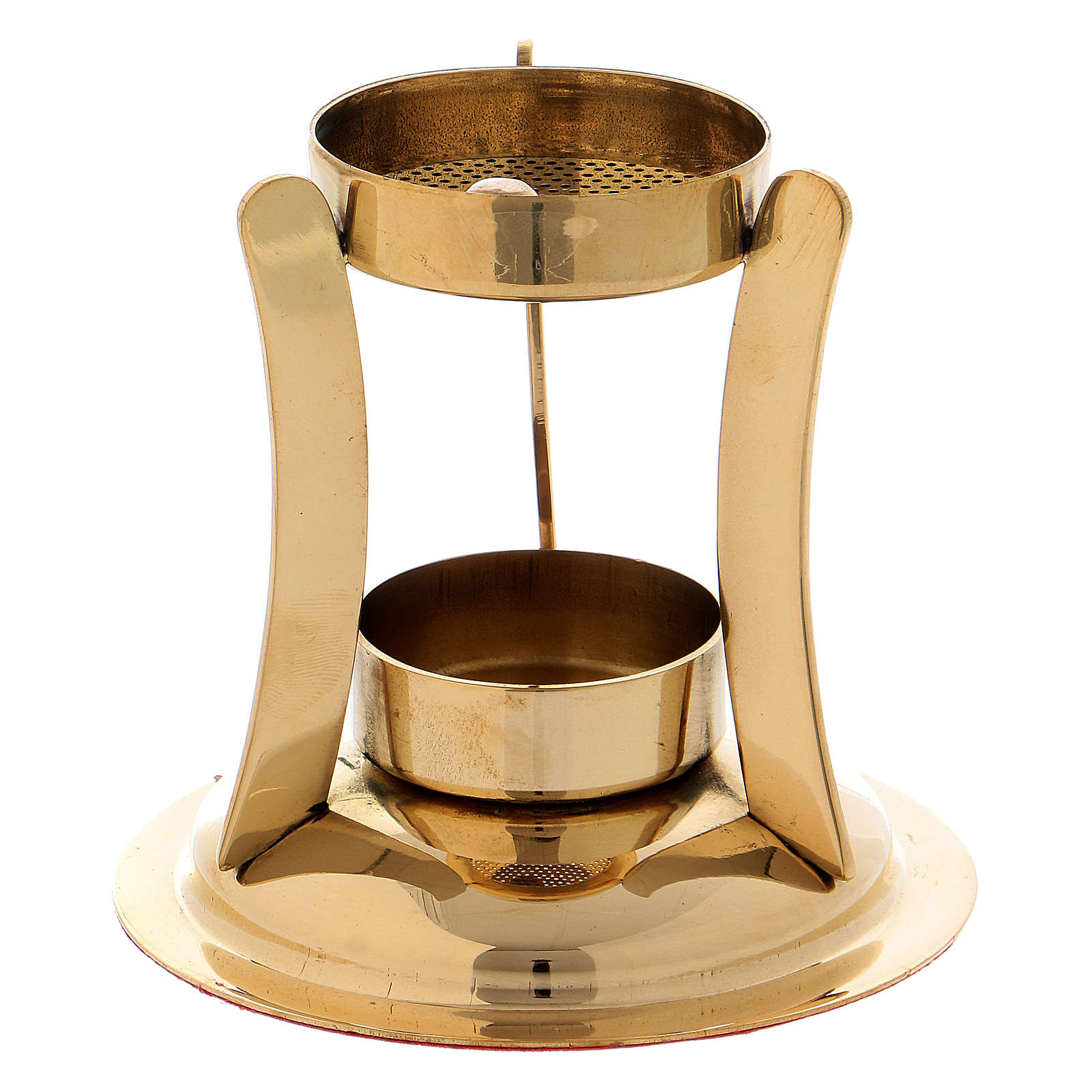 Pebetero diseño moderno latón | venta online en HOLYART