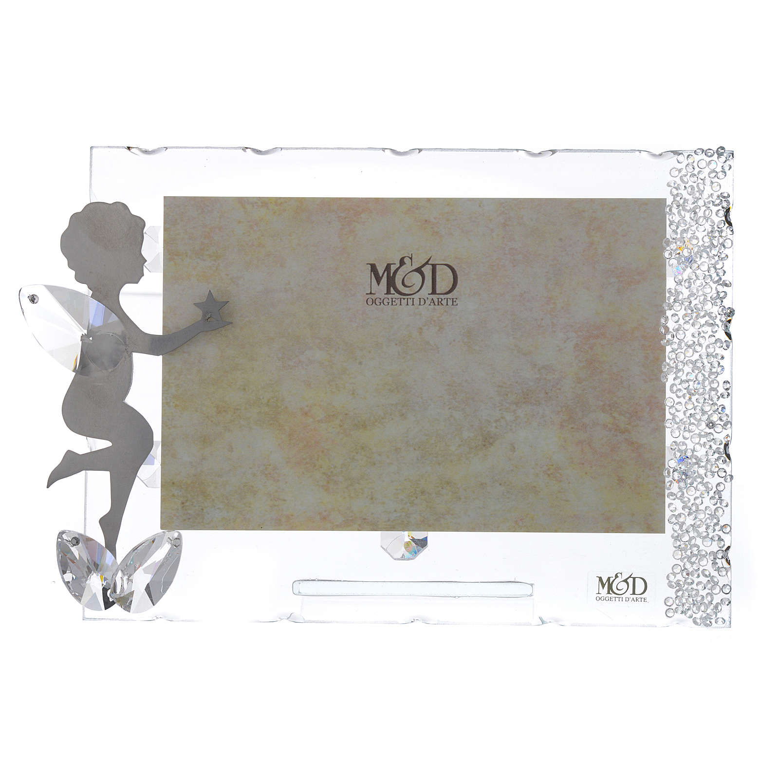 Angel photo frame with star gift idea 10x15 cm | online sales on ...