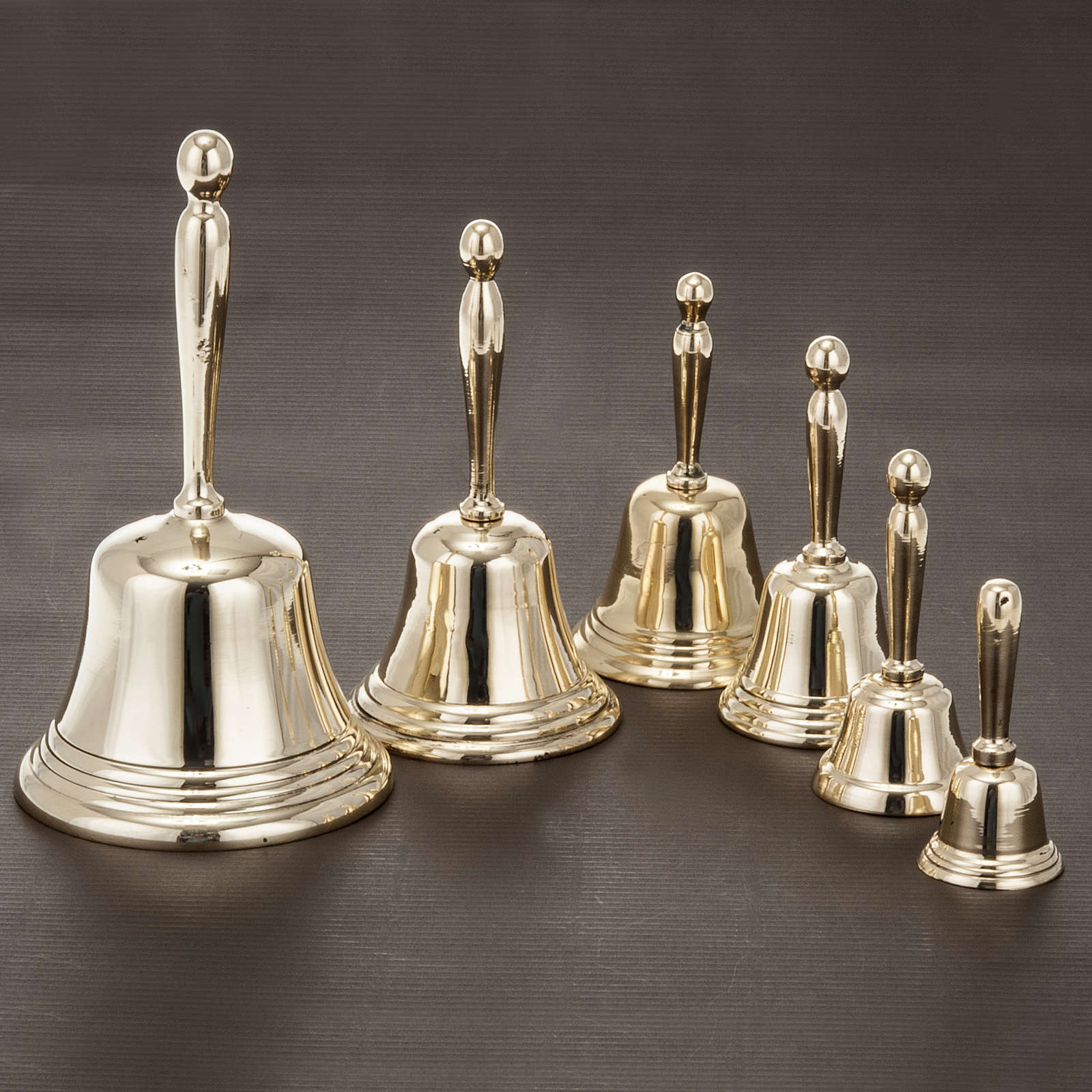 Clochette liturgique un seul son dore diverses mesures | vente en ligne ...