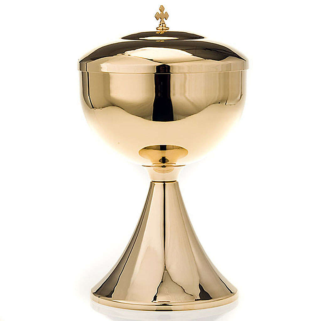 Golden ciborium, 600 hosts | online sales on HOLYART.com