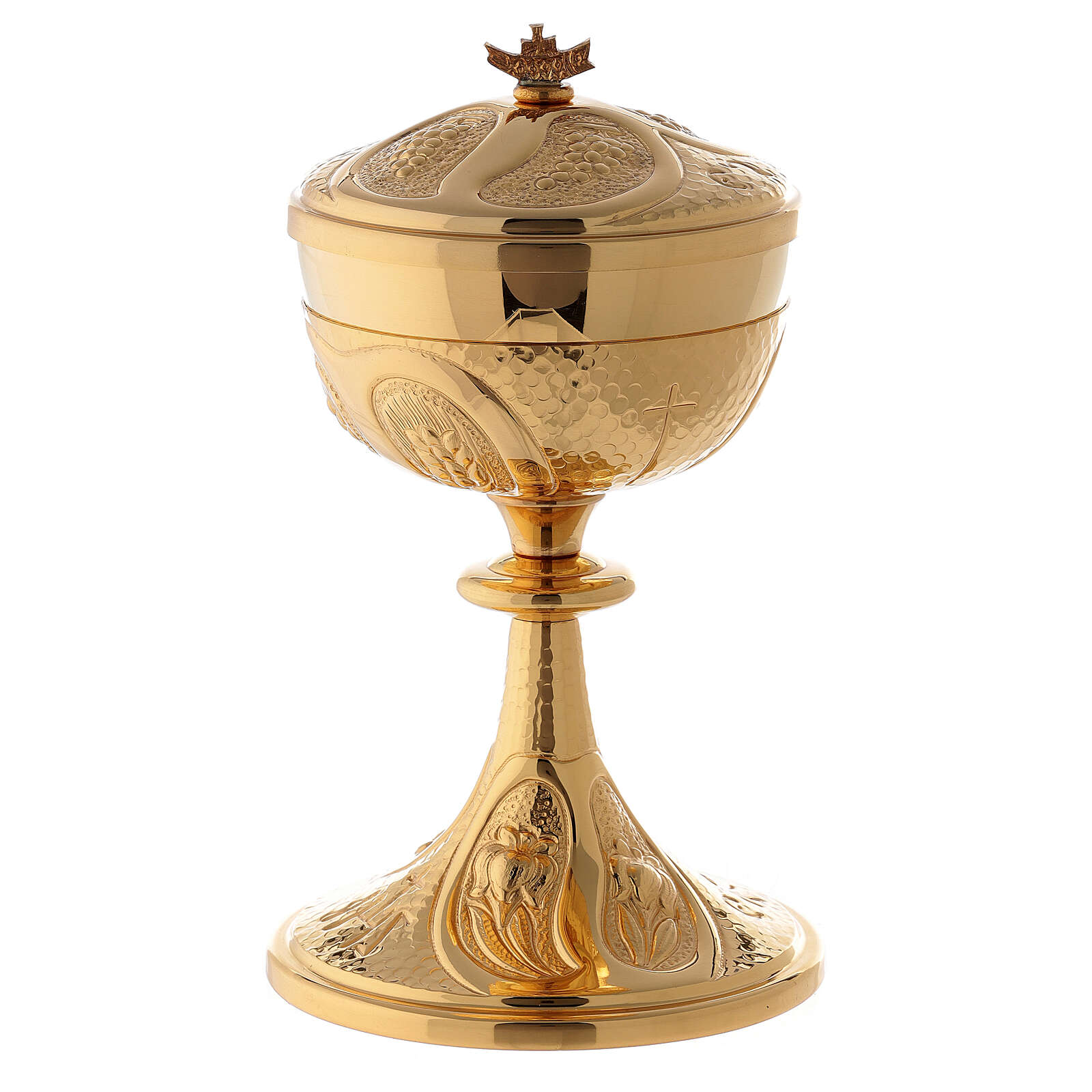 Calice et ciboire raisins et épis | vente en ligne sur HOLYART