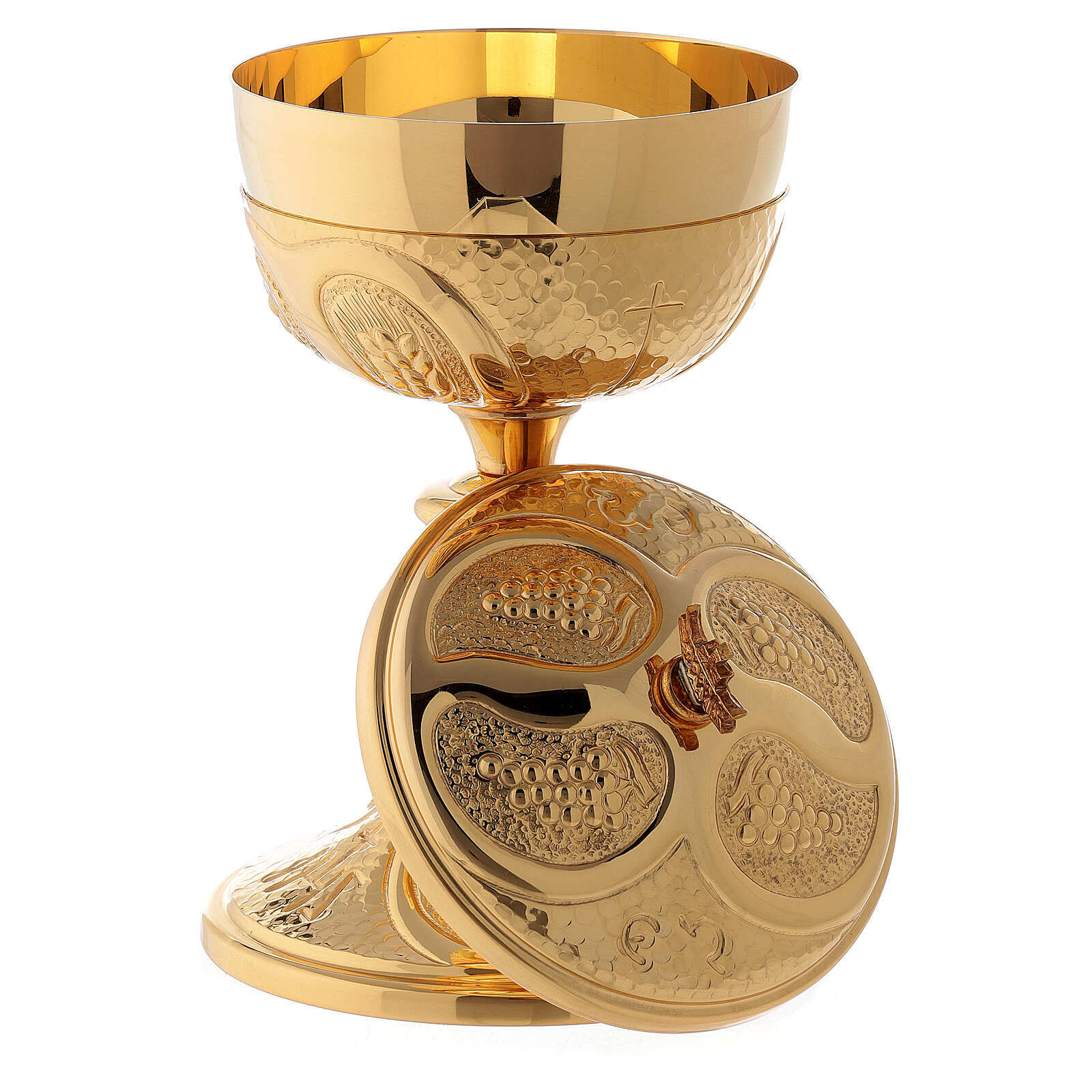 Calice et ciboire raisins et épis | vente en ligne sur HOLYART