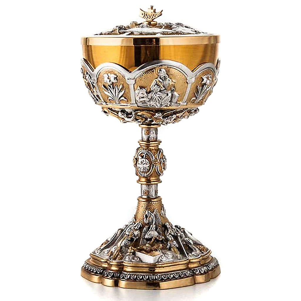Chalice and ciborium deposition of Christ | online sales on HOLYART.com