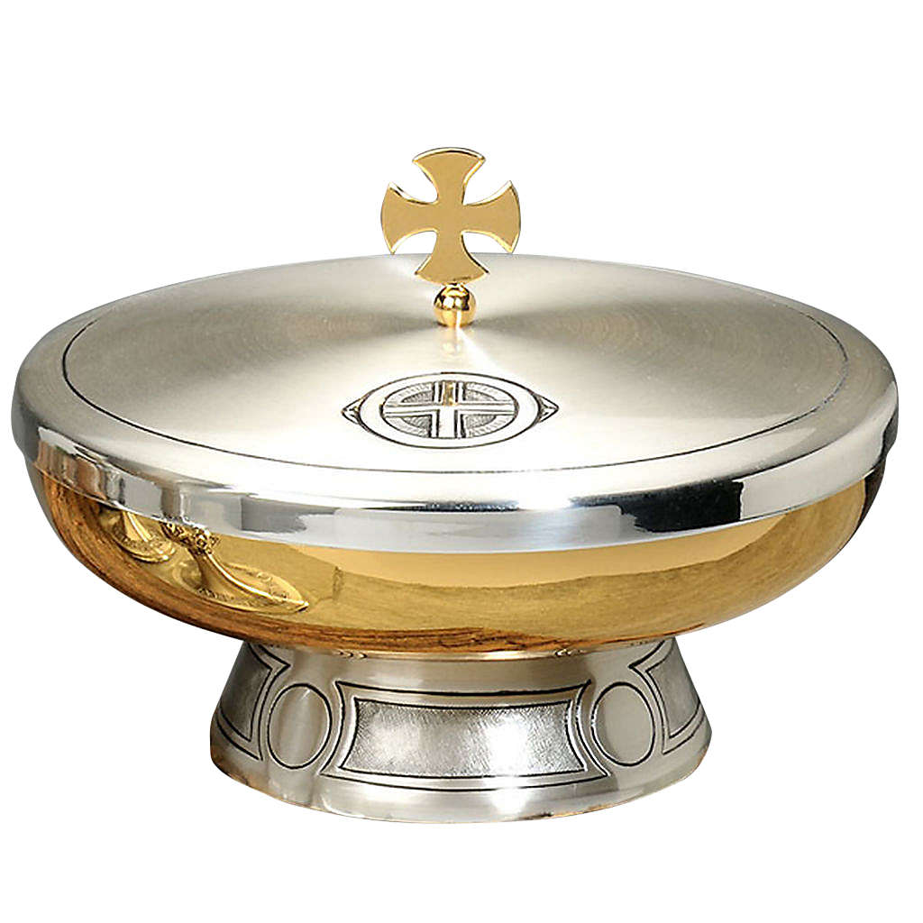 Patène pour liturgie en laiton ciselé croix celtique | vente en ligne ...