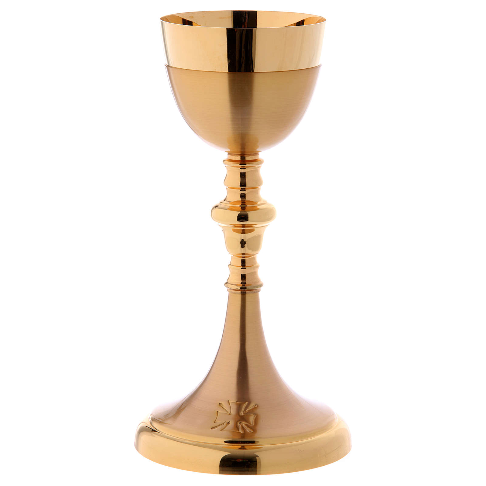 Chalice with incised cross | online sales on HOLYART.com