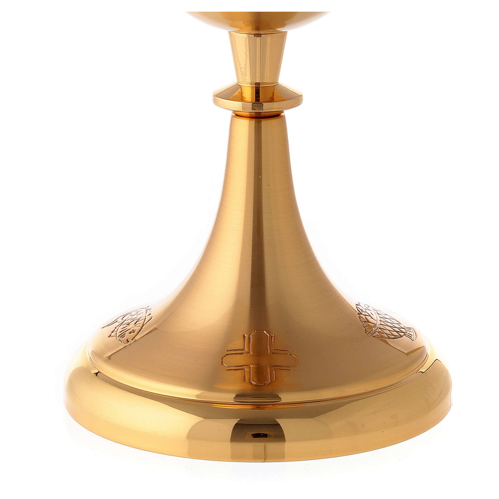 Chalice with crosses, loaves and fish | online sales on HOLYART.co.uk