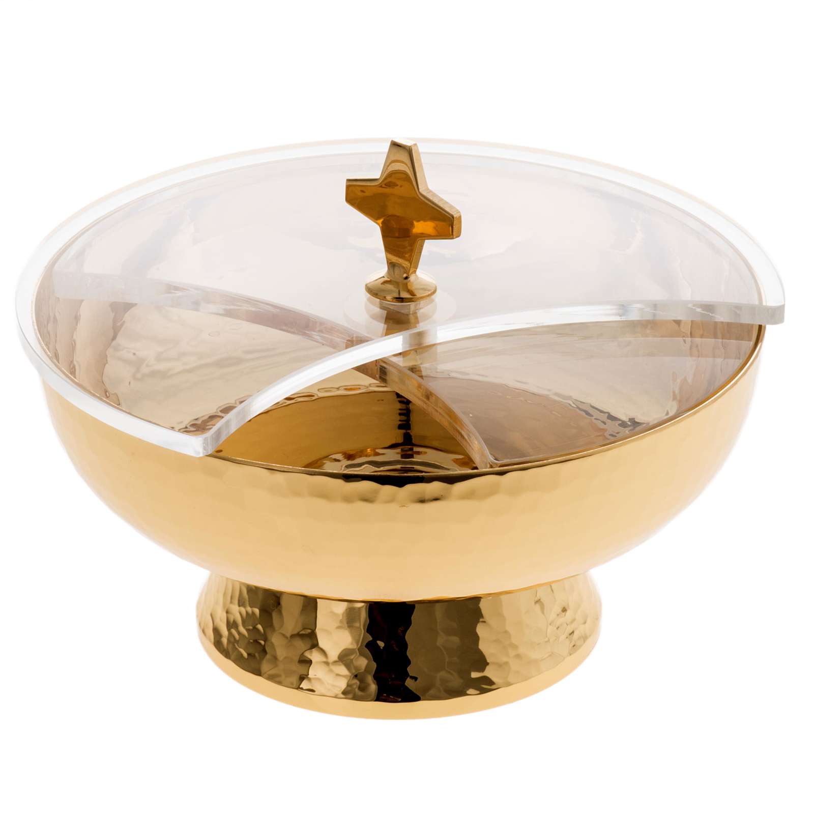 Píxide de latón con tapa en plástico | venta online en HOLYART