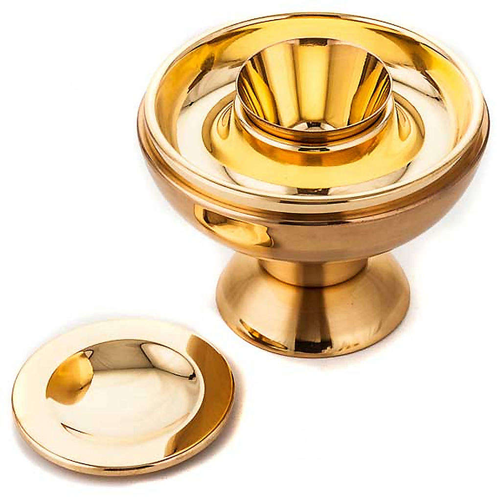 Intinction set gold plated brass | online sales on HOLYART.co.uk