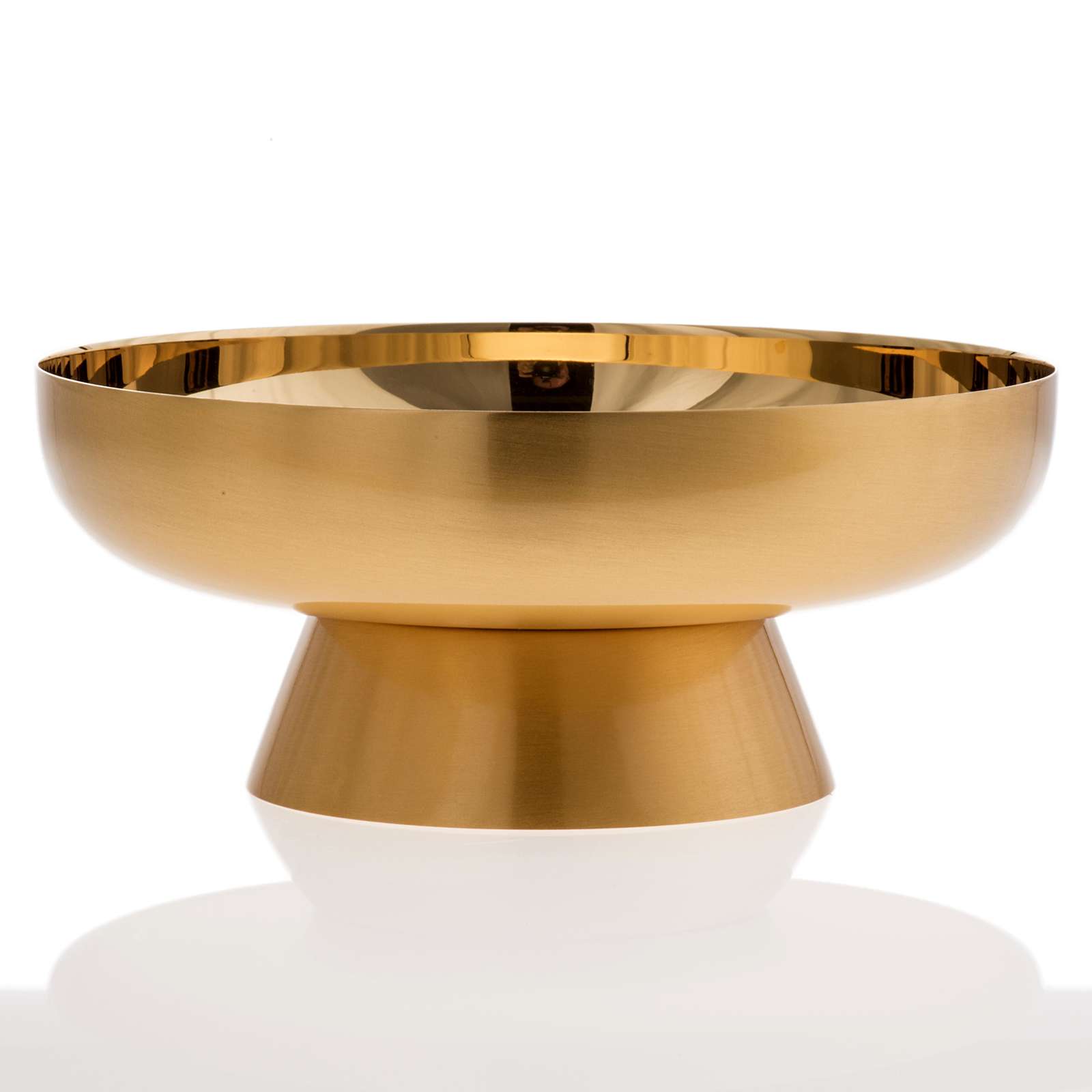 Patena de latón satinado diámetro 16cm | venta online en HOLYART