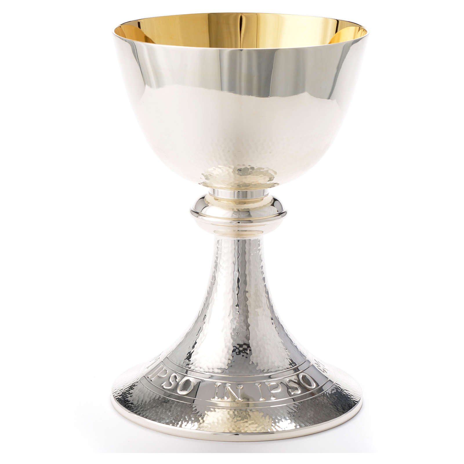 Chalice Molina silver-plated brass, hammered-finish | online sales on ...