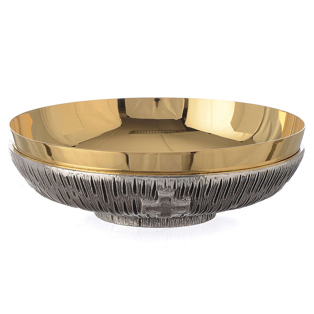 Patène pour offertoire laiton diamètre 16 cm | vente en ligne sur HOLYART
