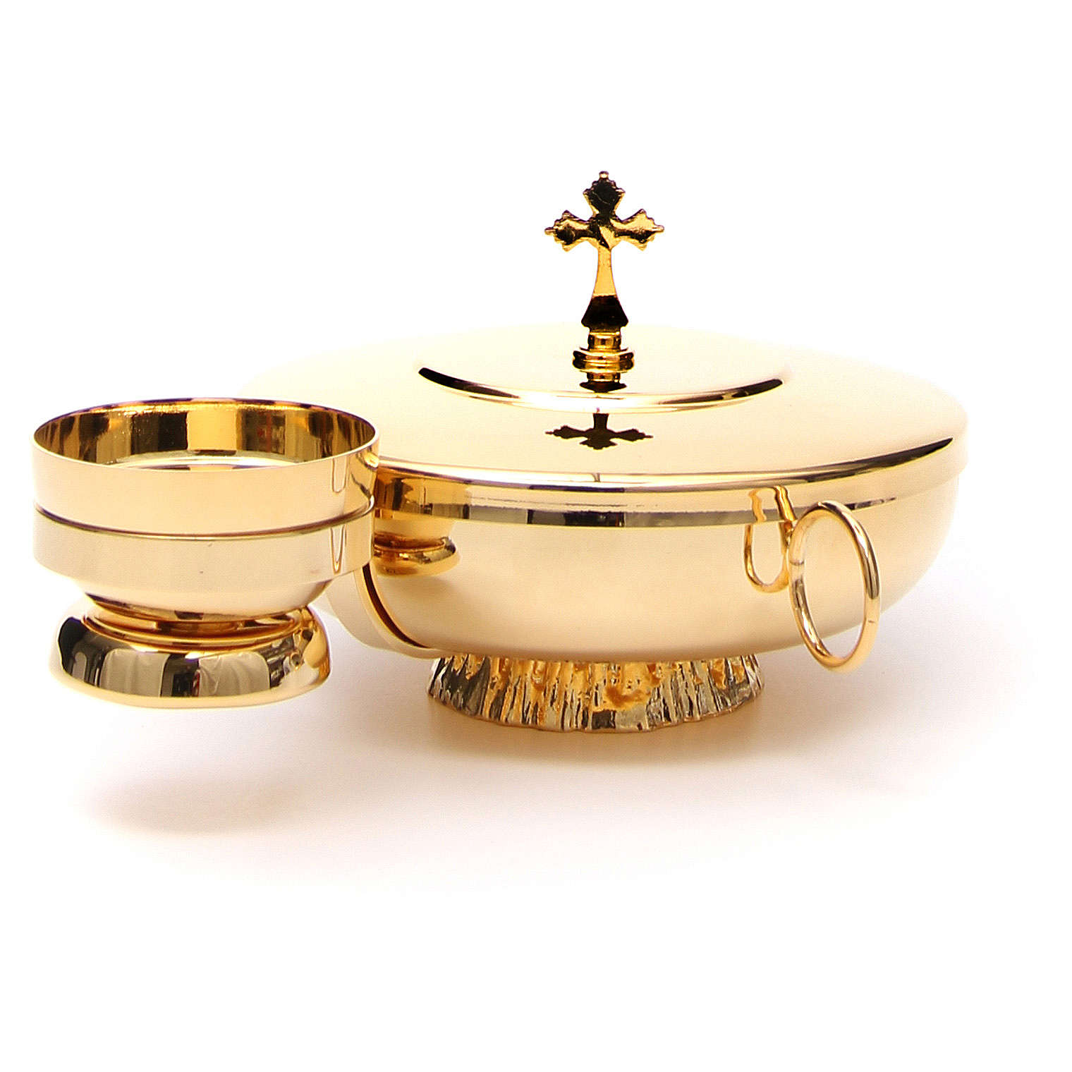 STOCK Intinction set in brass with ring | online sales on HOLYART.co.uk