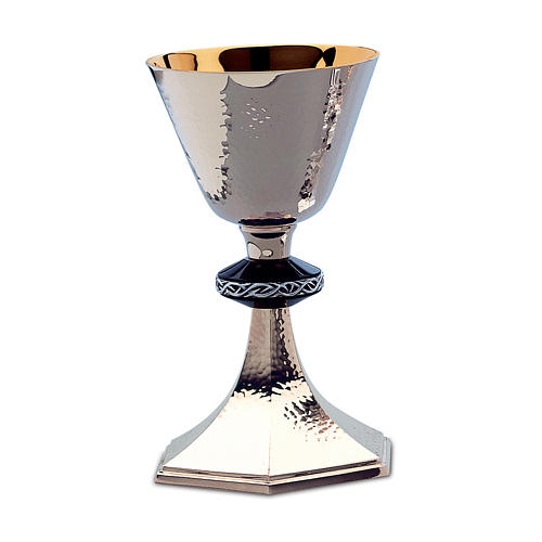 Cáliz y Patena Molina Clásico hexagonal corona de espinas latón ...