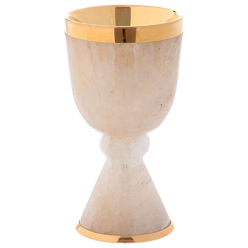 Chalice in rock crystal with sterling silver cup | online sales on ...