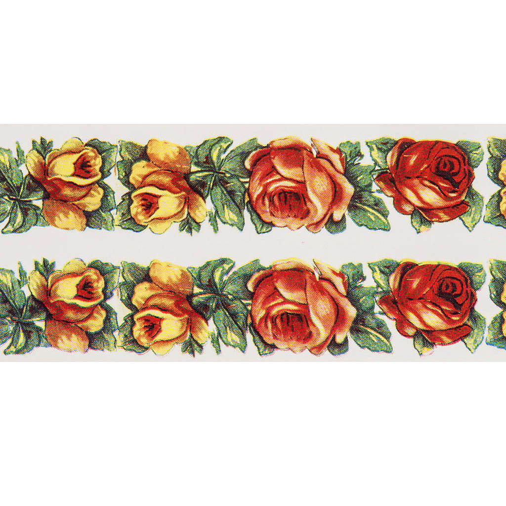 Decalcomania for Paschal candle, 2 stripes rose frame. | online sales ...