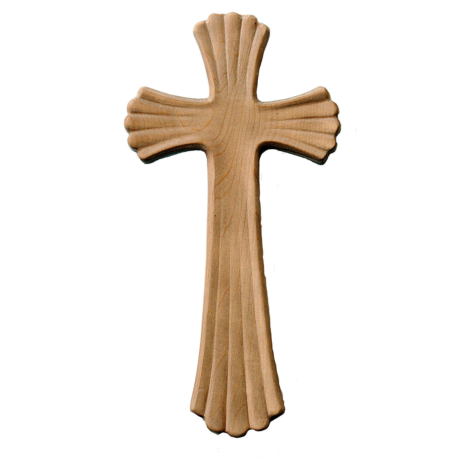 Cross Bethlehem patinated natural maple wood | online sales on HOLYART ...