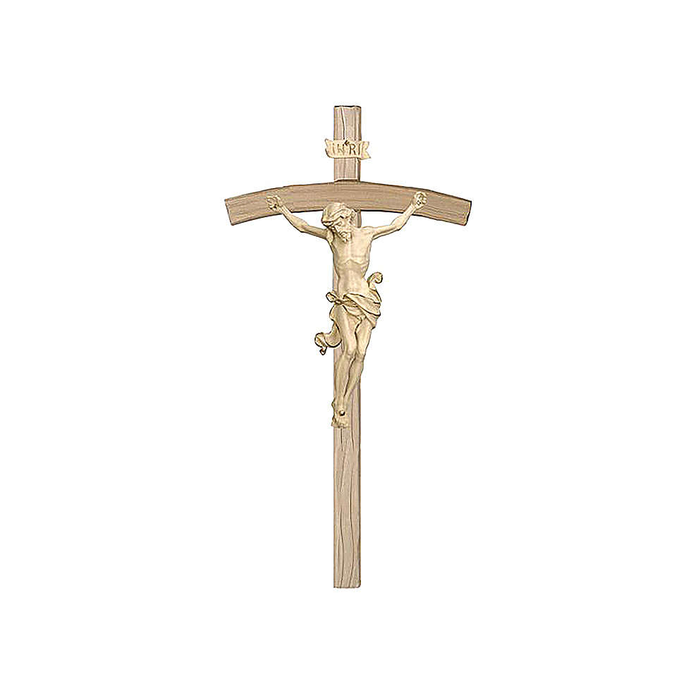Crucifix curved cross wax golden thread Leonardo | online sales on ...