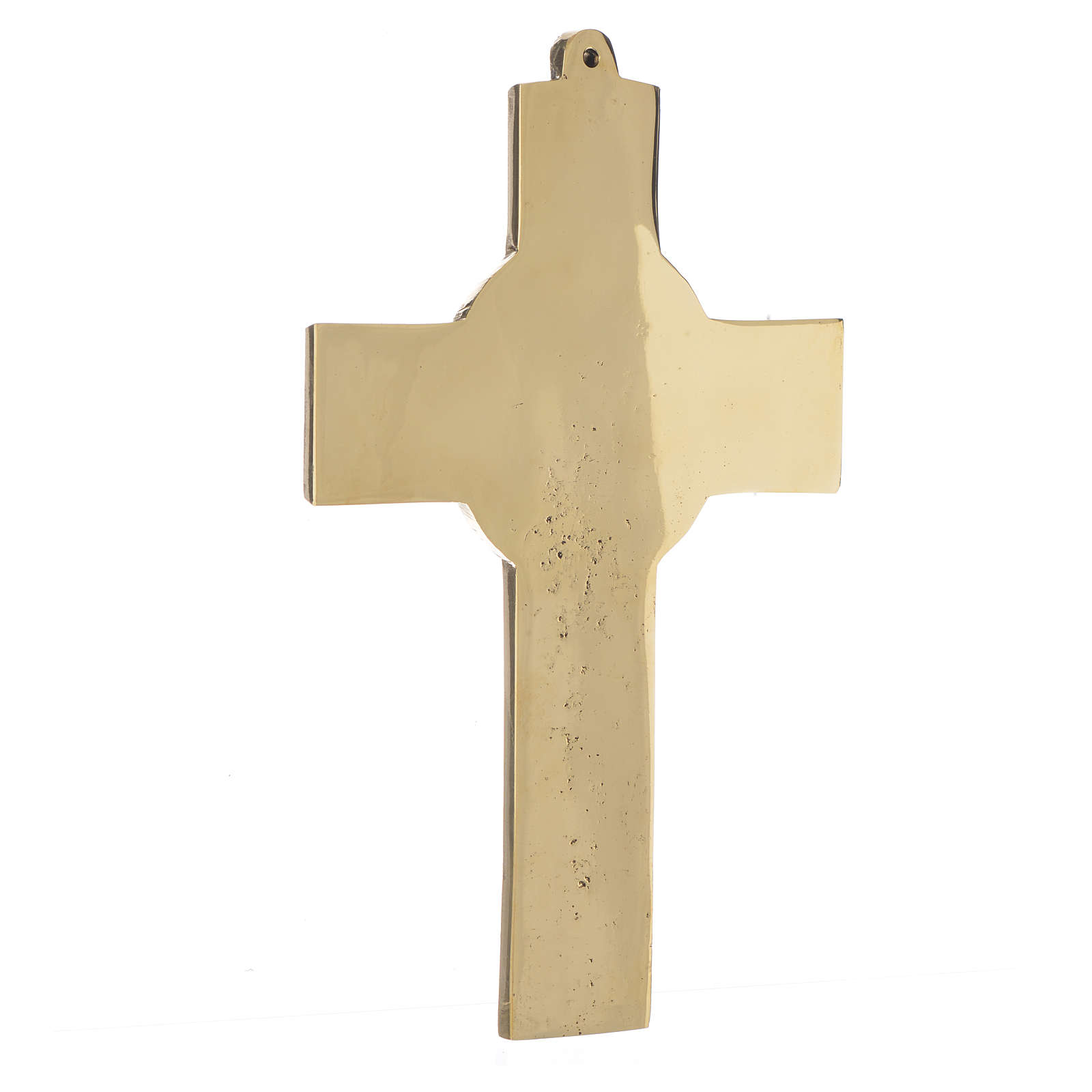 Croce romana 7 parole di Cristo ottone Monaci Betlemme 22x14 | vendita ...