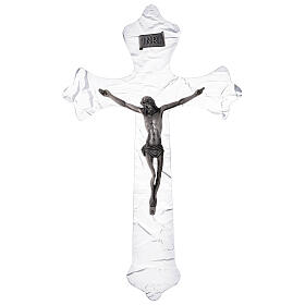 Crucifix mural en plexiglas h 35 cm | vente en ligne sur HOLYART