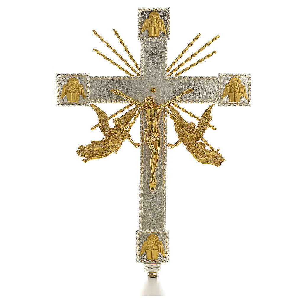 Processional cross angels and rays | online sales on HOLYART.co.uk