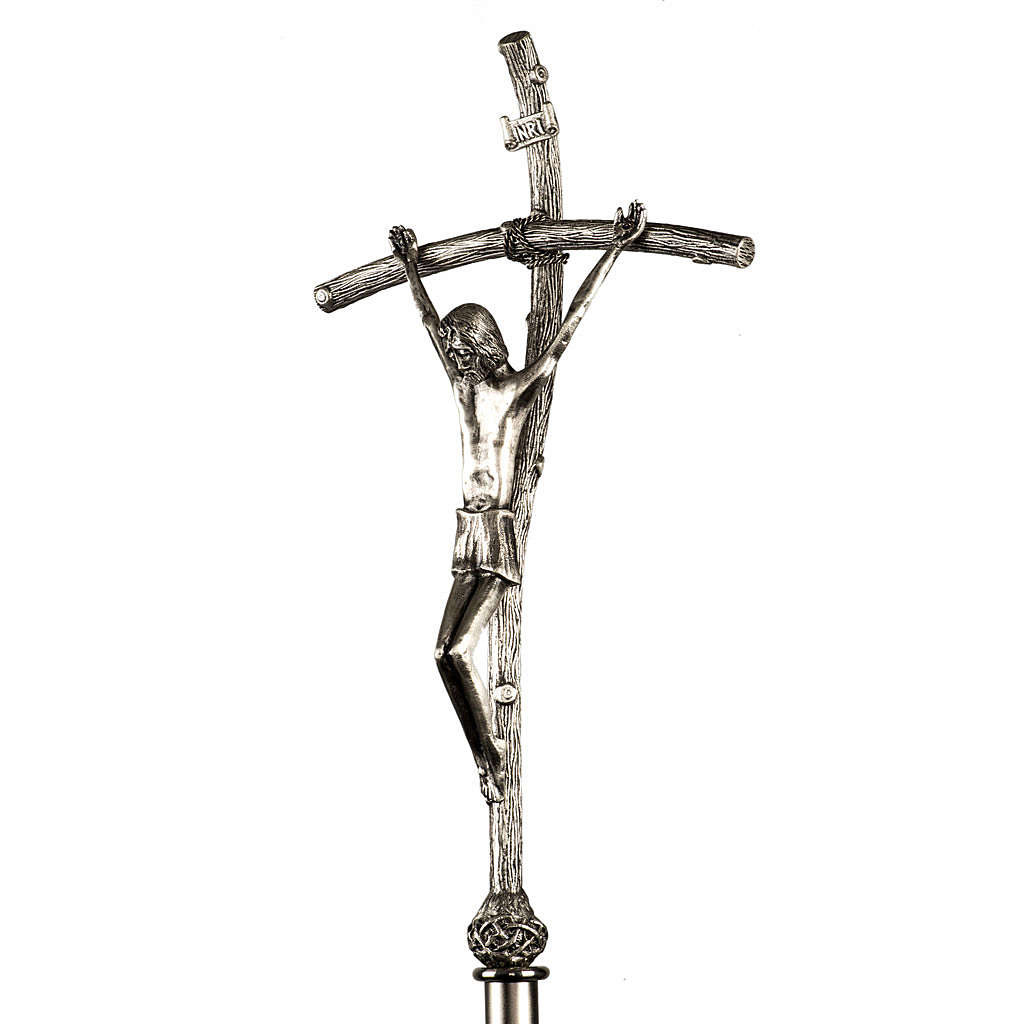 Processional cross, Pope John Paul II cross in bronze | online sales on ...