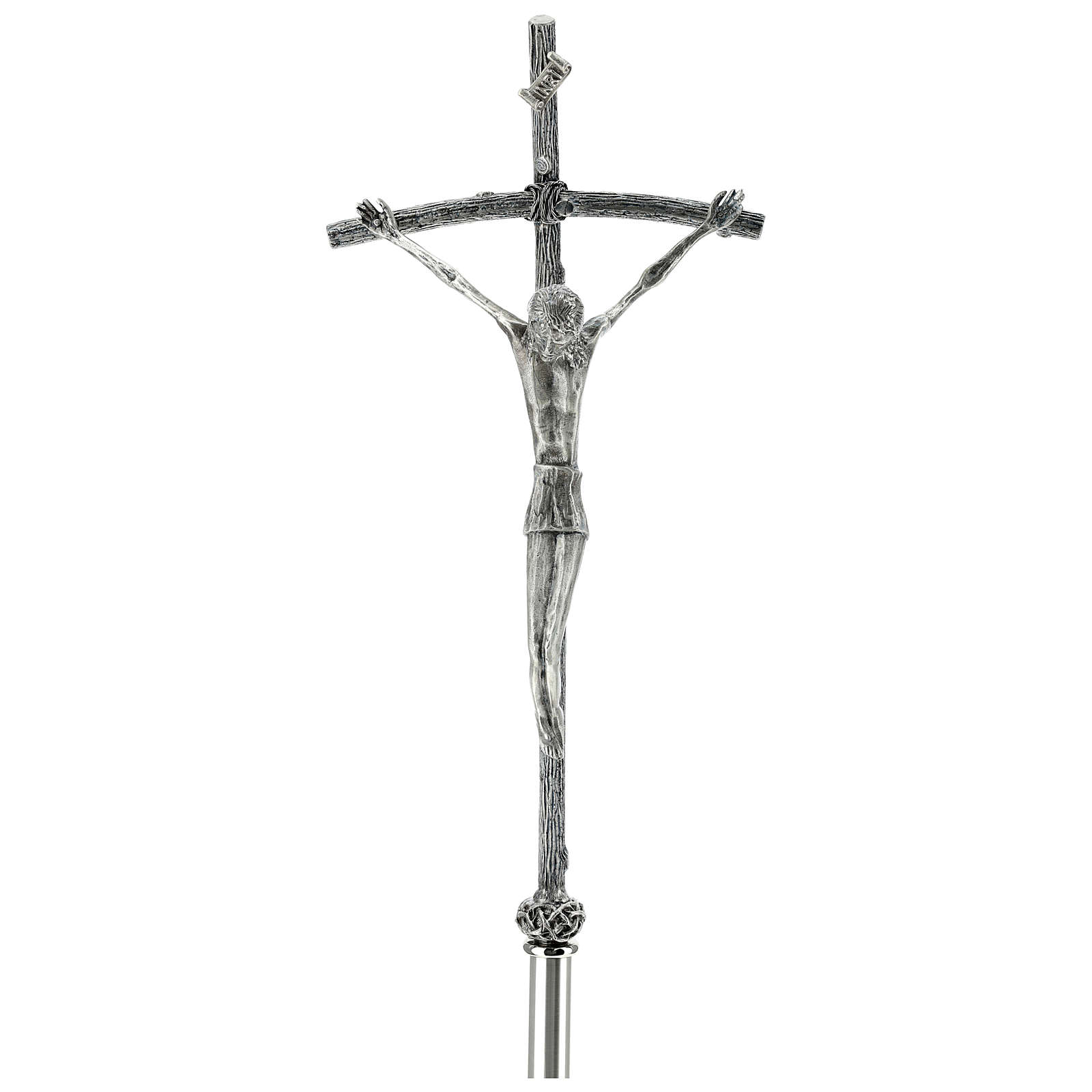 Croce astile Pastorale di Giovanni Paolo II in bronzo | vendita online ...