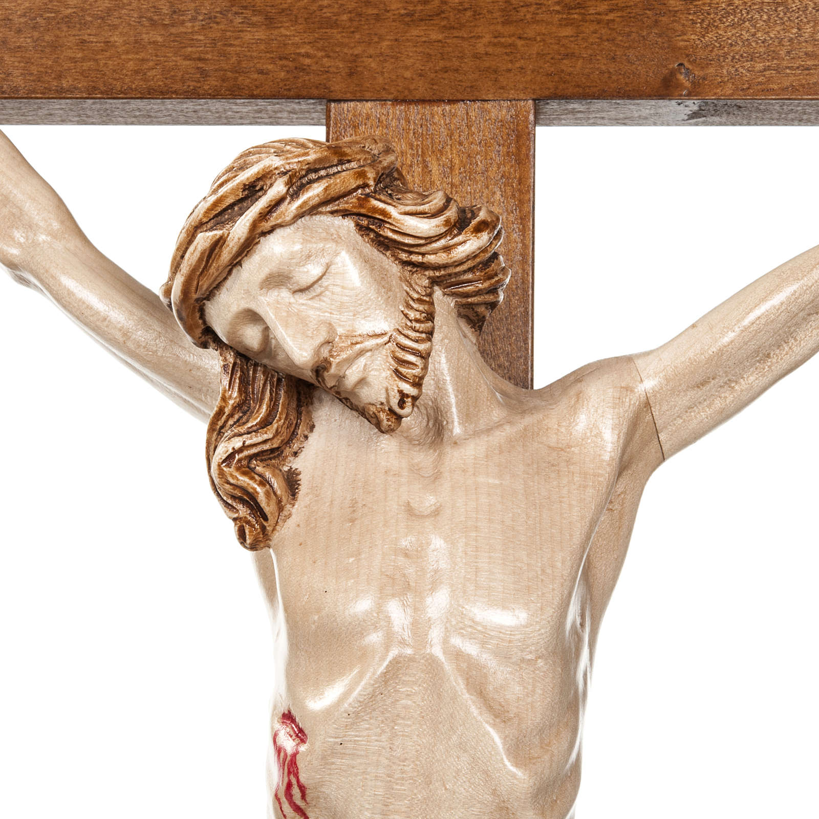 Processional cross in walnut wood | online sales on HOLYART.com