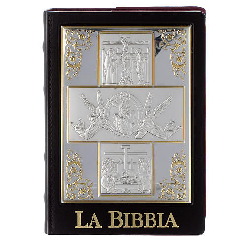 Bible cover with resurrection plate | online sales on HOLYART.com