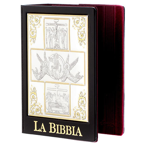 Bible cover with resurrection plate | online sales on HOLYART.com