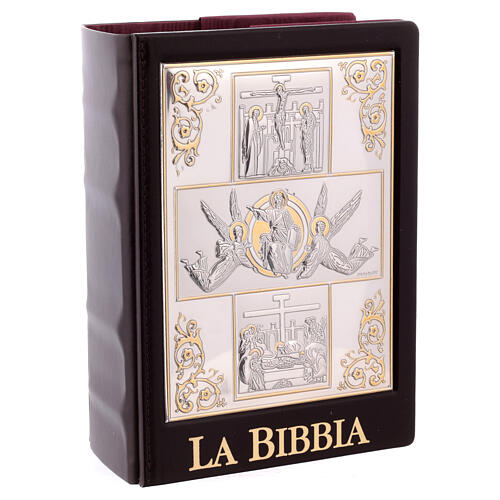 Bible cover with resurrection plate | online sales on HOLYART.com