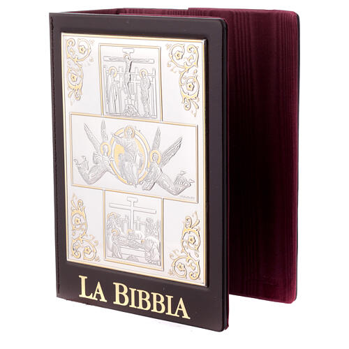 Bible cover with resurrection plate | online sales on HOLYART.com
