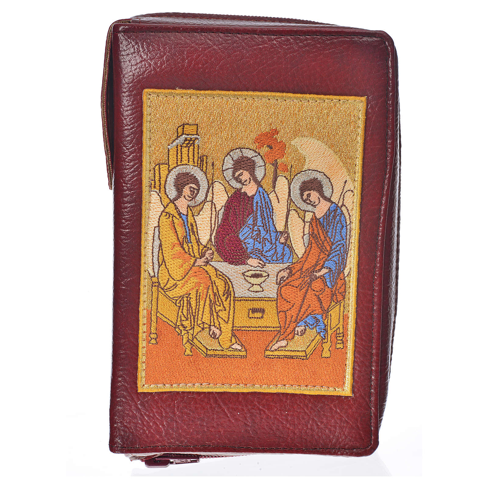Cover Liturgy of the Hours burgundy bonded leather Holy Trinity ...