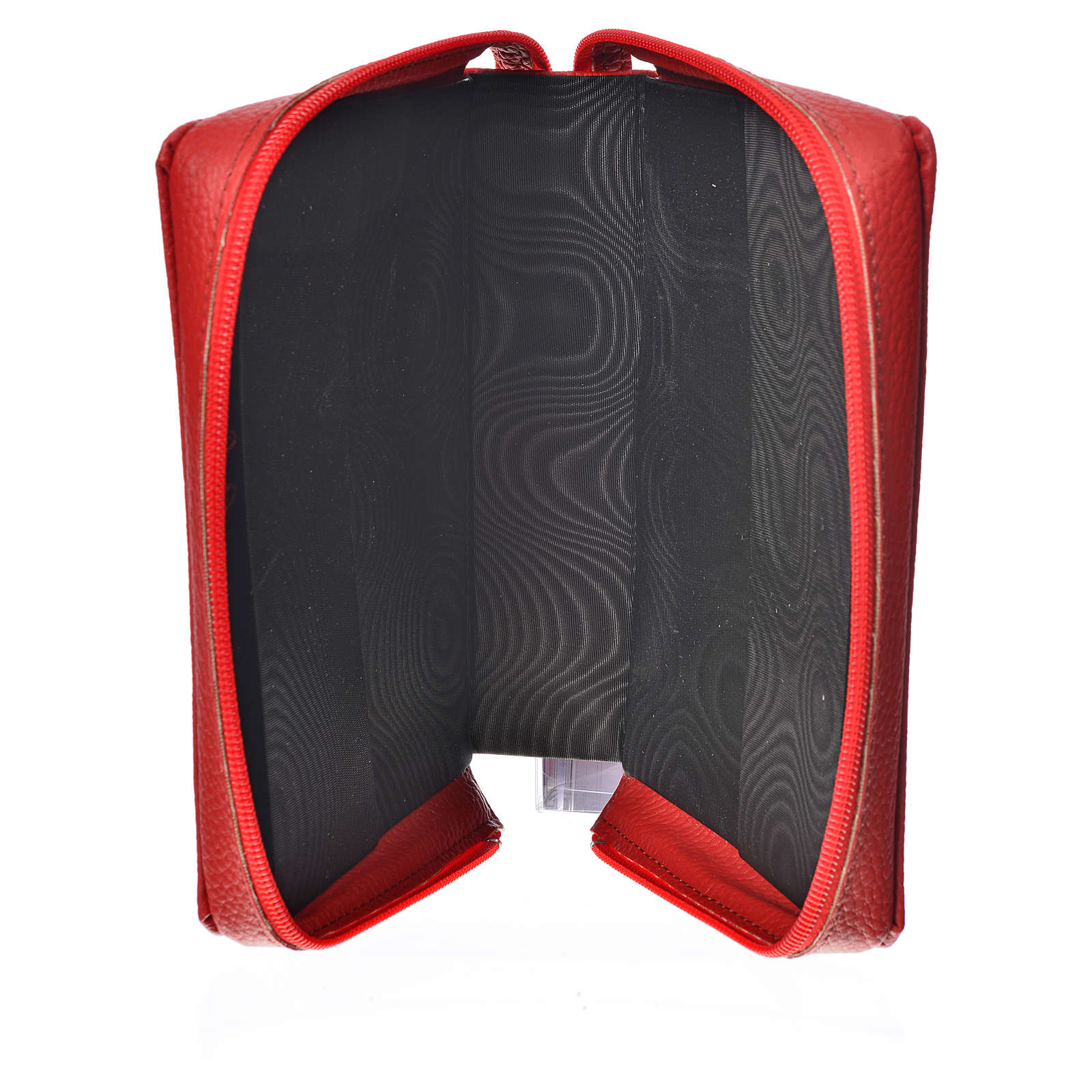 Red Bonded Leather Catholic Bible Cover with Anglicized | online sales ...