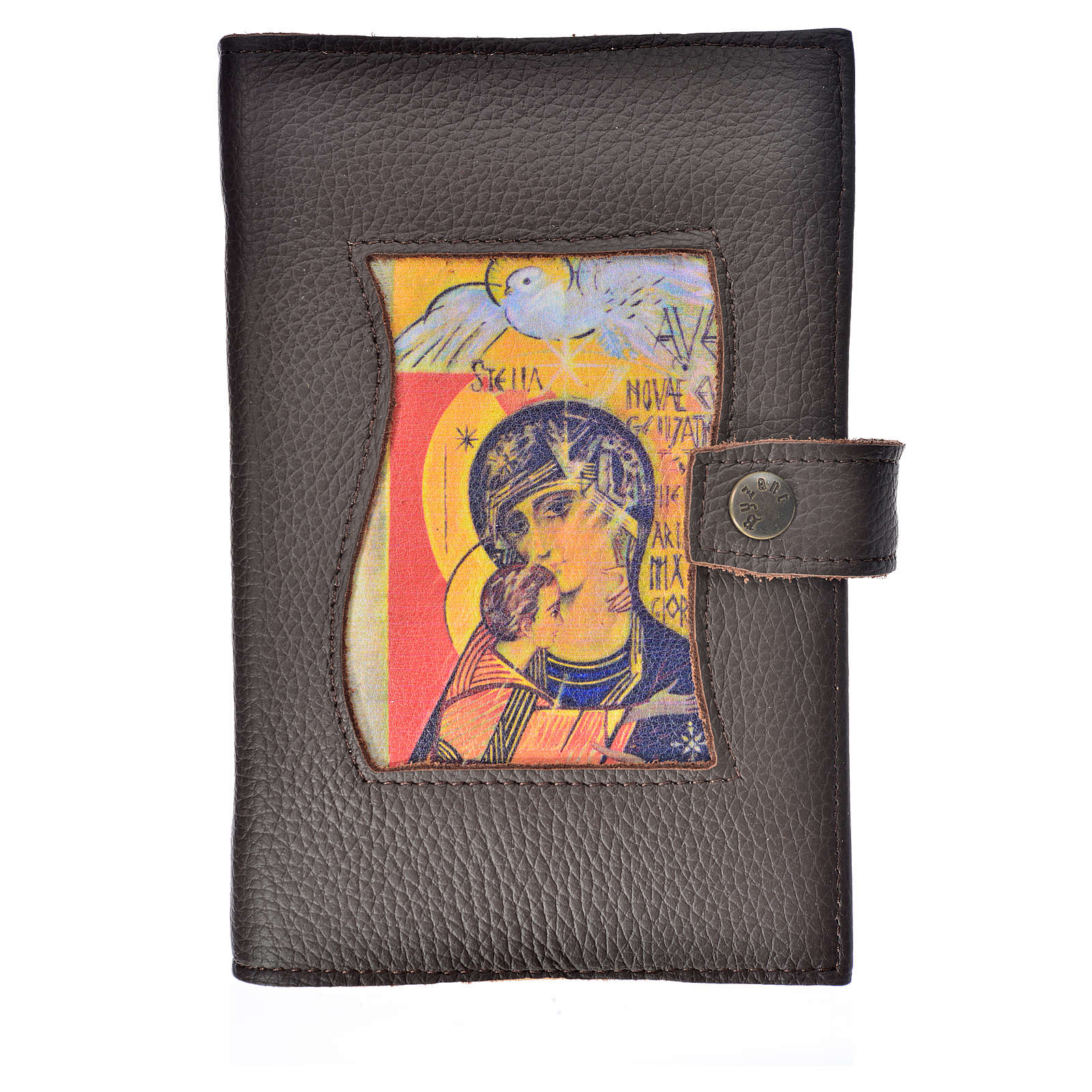 Catholic Bible cover in leather Our Lady of the New Millennium | online ...