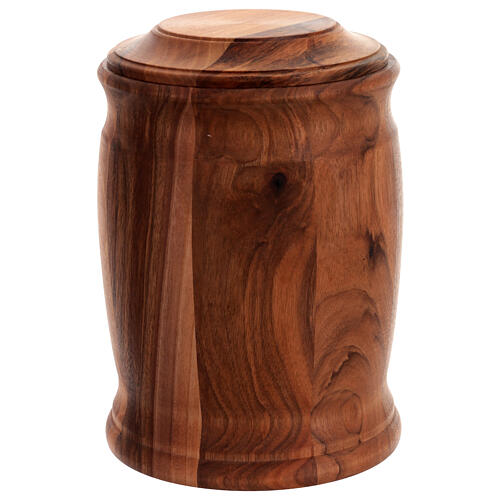 Eco-friendly Cremation Urn in Walnut Wood | online sales on HOLYART.com