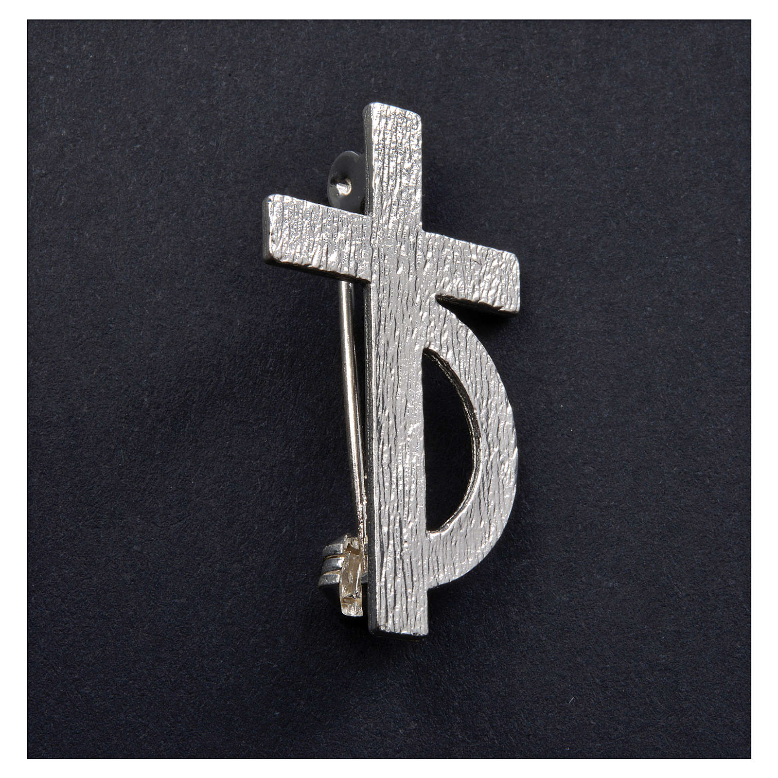 Clergyman cross pin for deacons in 925 silver | online sales on HOLYART ...