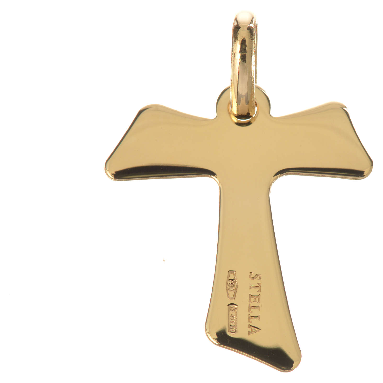 Tau pendant in 18k gold 1,66 grams | online sales on HOLYART.co.uk