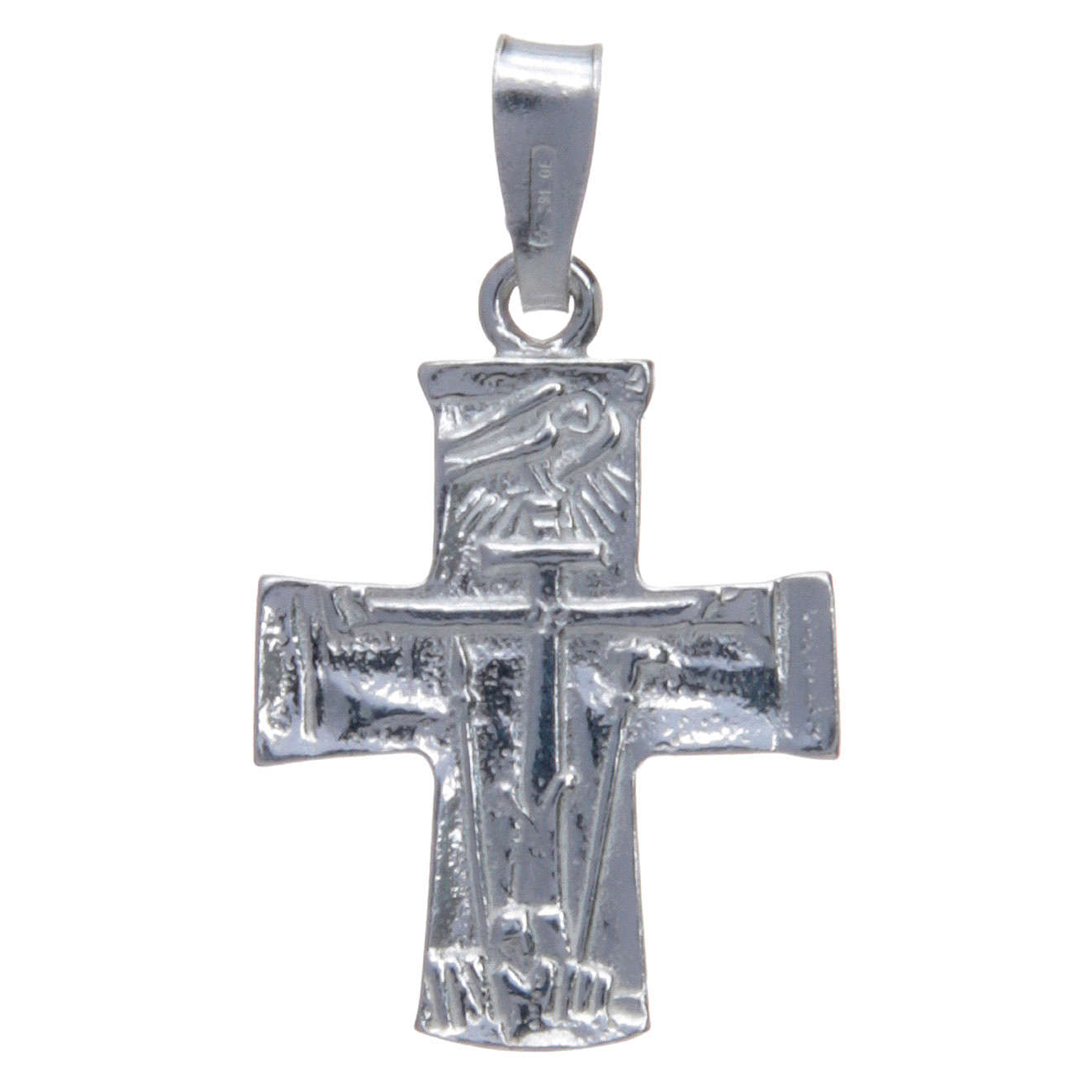 Redemptorists cross in 925 silver 2x1.5cm | online sales on HOLYART.co.uk