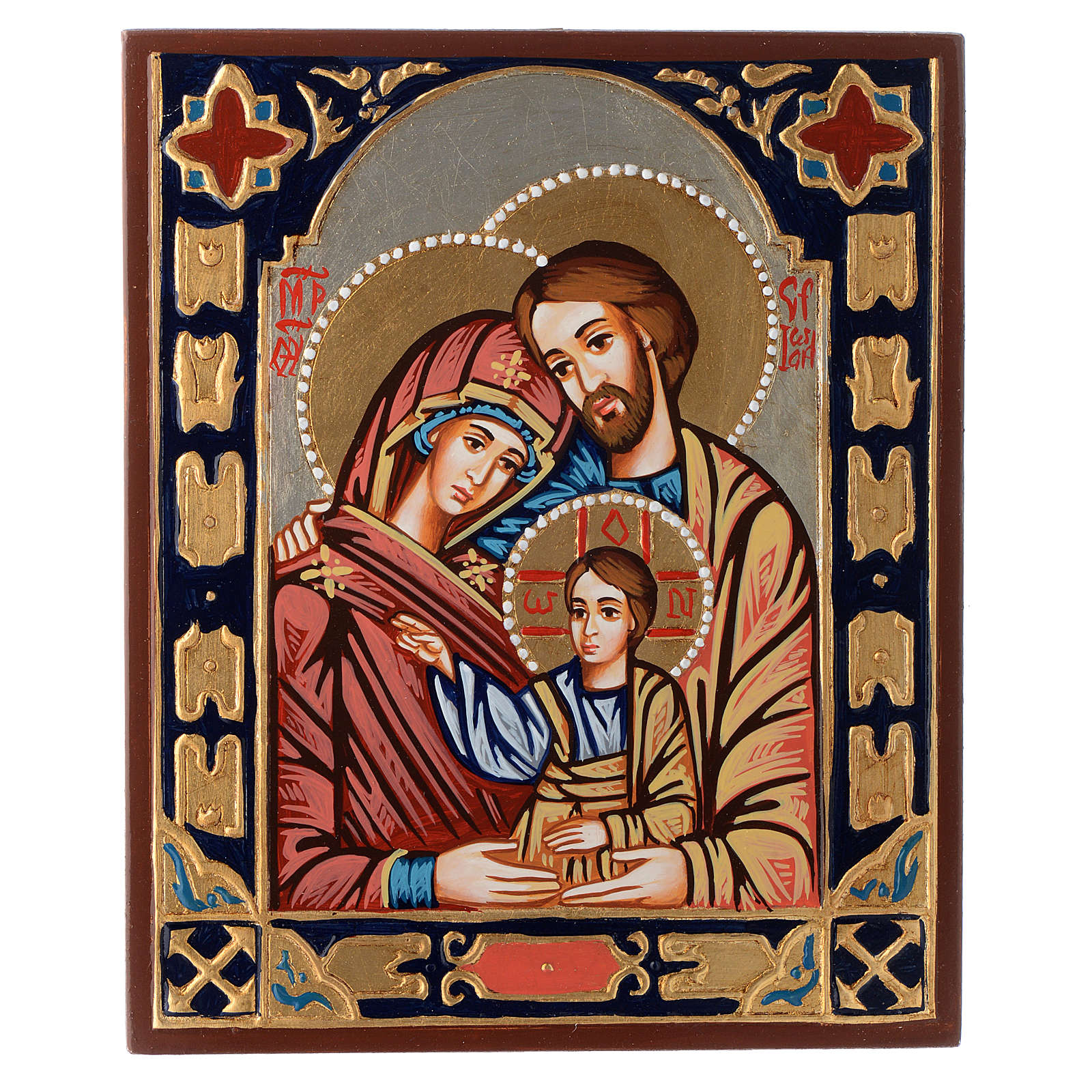 Icona Sacra Famiglia bizantina Romania | vendita online su HOLYART Icona Sacra Famiglia bizantina Romania | vendita online su HOLYART